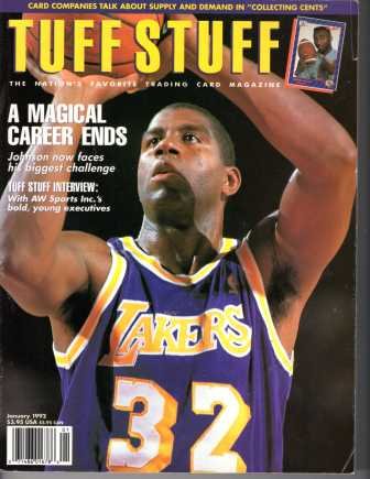 Tuff Stuff (The Nation's Favorite Trading Card Magazine, January 1992 ...