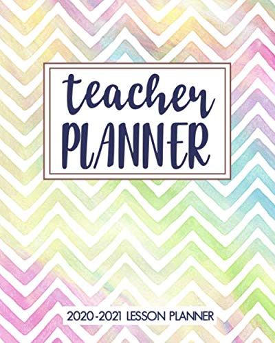 Teacher Planner 2020-2021: Weekly and Monthly Lesson Planner for ...