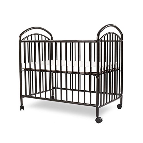Amazon.com : LA Baby Mini/Portable Crib, Black : Baby