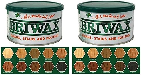 Amazon.com: Briwax Original Furniture Wax 16 Oz - Dark Brown (Two Pack ...