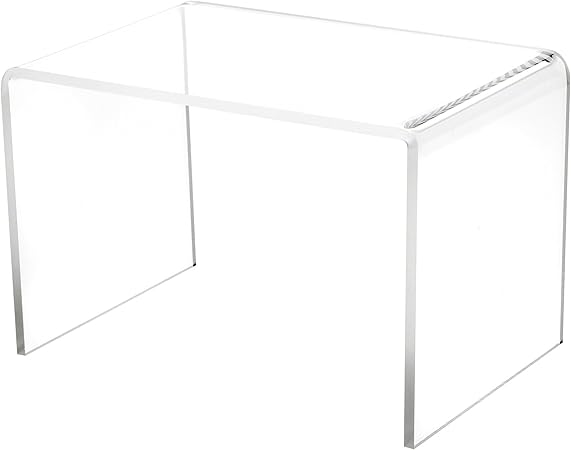 Amazon.com: Plymor Clear Acrylic Rectangular Display Riser, 6 inch ...