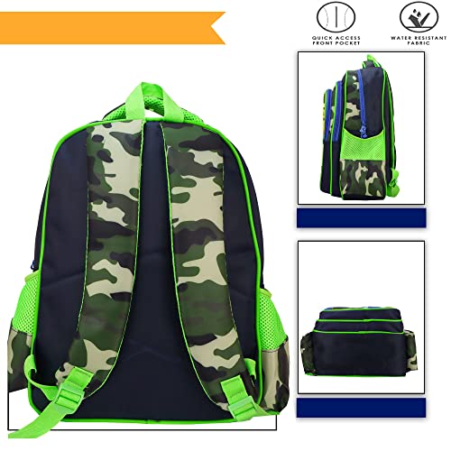 ADSON 4D Hard Shell Ben Ten Travel School Bag|Backpack for Girls & Boys ...