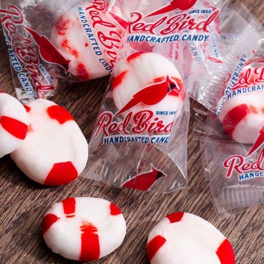 Snapklik.com : Red Bird Soft Peppermint Candy Puff Mints Bulk ...