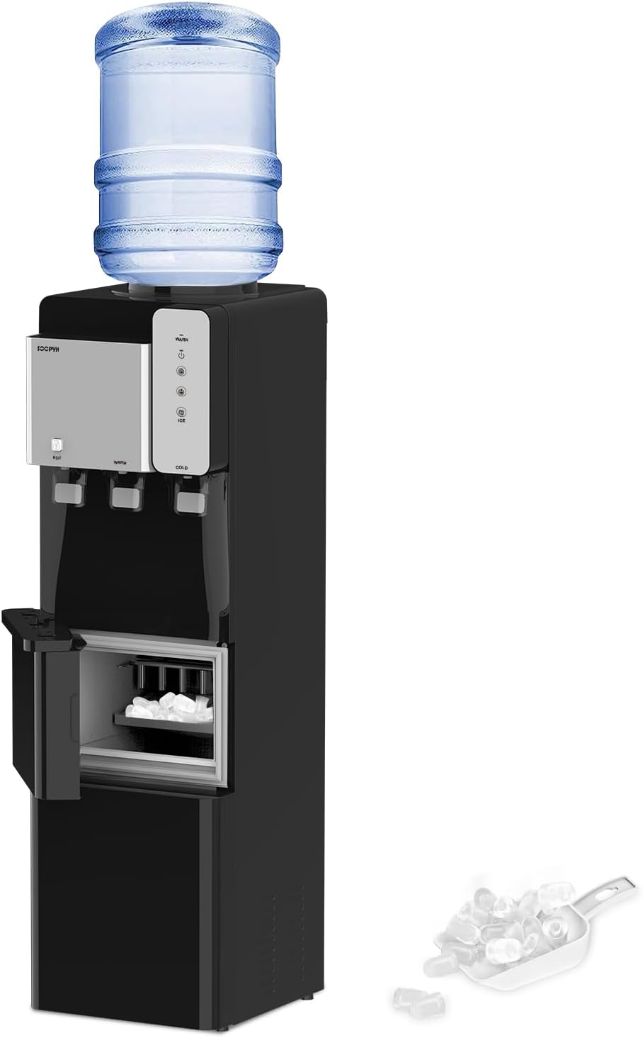 Amazon.com: VECYS Water Dispenser Cooler with Ice Maker, 27LBS Daily ...