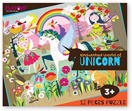 Buy Chalk and Chuckles I Love Unicorns 100 Piece Jigsaw Puzzle, Secret ...
