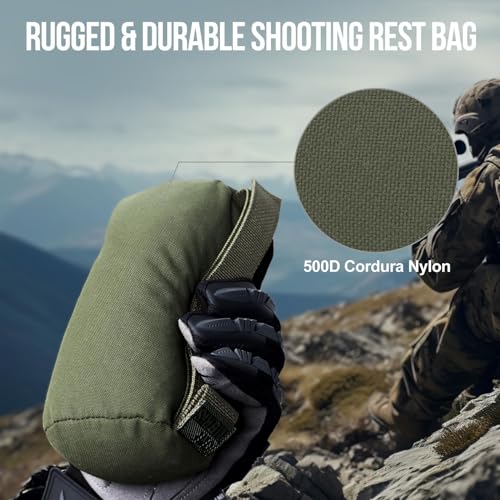 Snapklik.com : OneTigris Shooting Rest Bag, Pre-Filled Outdoor Shooting ...