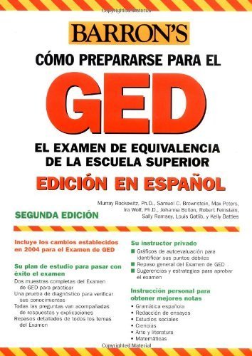HTP Examen Equivalencia Excuela (Barron's Como Prepararse Para El Ged ...