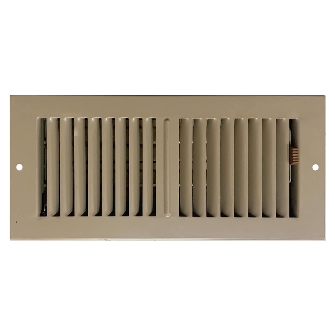 Snapklik.com : 4” X 10" 2 Way Air Flow Wall And Ceiling Register In ...