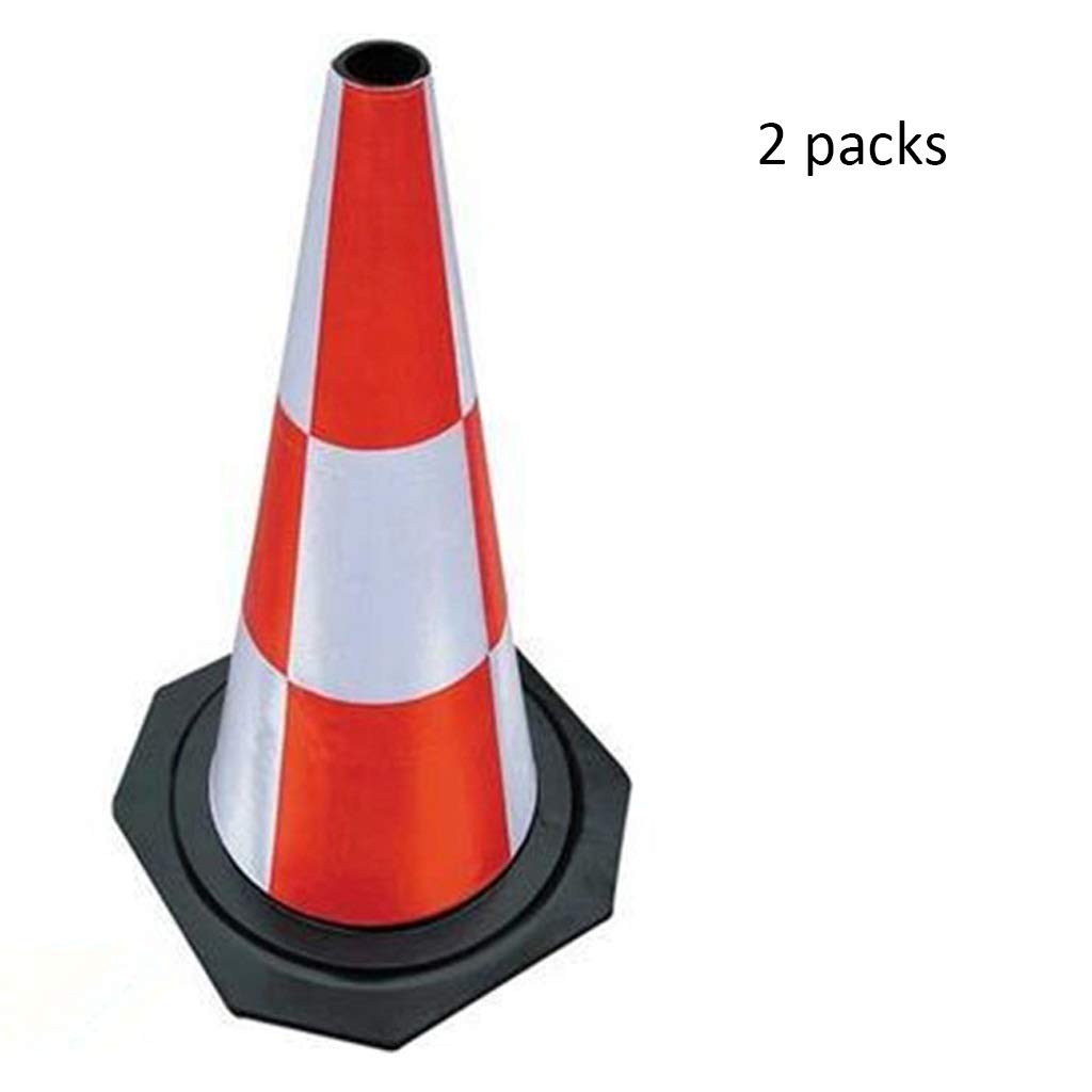 Work Safety Equipment Rubber Road Cone Full Reflective Isolation Cone ...