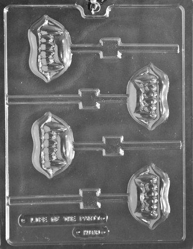 NCS Vampire Fangs Halloween Lollipop Chocolate Mold - H168 : Amazon.in ...