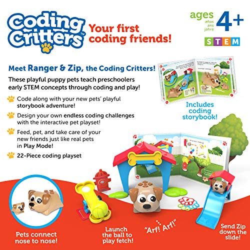Learning Resources Coding Critters - With Ranger & Zip Characters