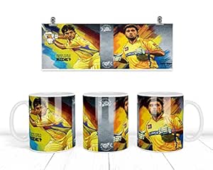 Buy 360EduTech, IPL CSK Coffee Mug Cup, 11OZ / 325ML, Merchandise ...