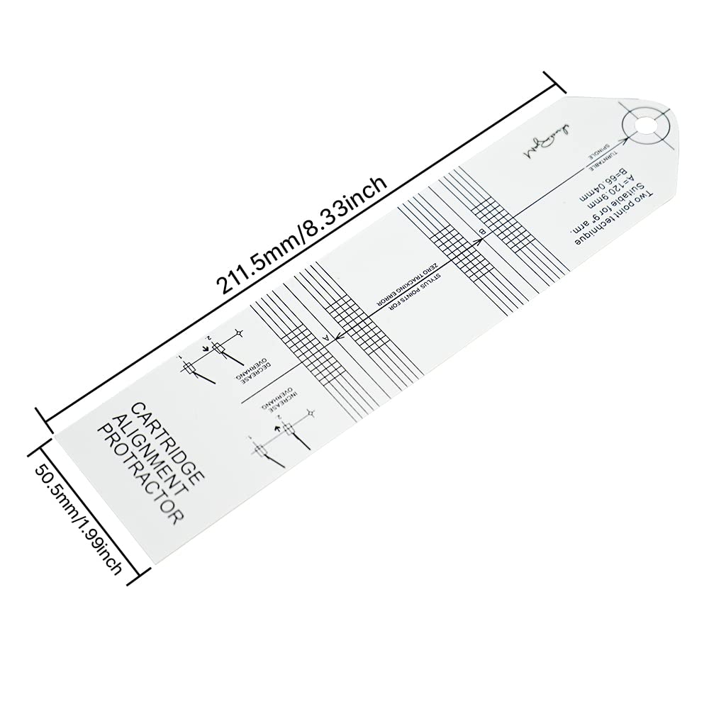 Manual Turntable Mat, Anti-sliding LP Vinyl Re Pickup Calibration Plate ...
