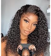 Amazon.com : WBTH Pixie Cut Wig Human Hair - 5X5 Closure Glueless Wigs ...