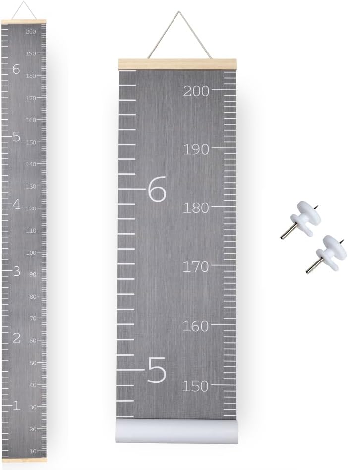 Amazon.com: Kids Height Chart for Wall | Chart for Wall | Kids Growth ...