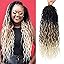 Amazon.com : LOSMOEER 6 Packs Faux Locs Crochet Hair 24 Inch Soft Locs ...