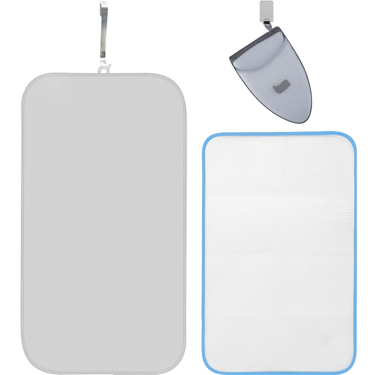 Amazon.com: WAYUTO Over Door Ironing Mat with Hook Garment Steamer ...