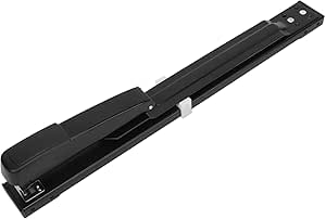 Long Arm Stapler Black 20 Sheets Capacity High Strength Metal Stable ...