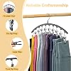 Amazon.com: Legging Organizer for Closet, Metal Yoga Pants Hangers 4 ...