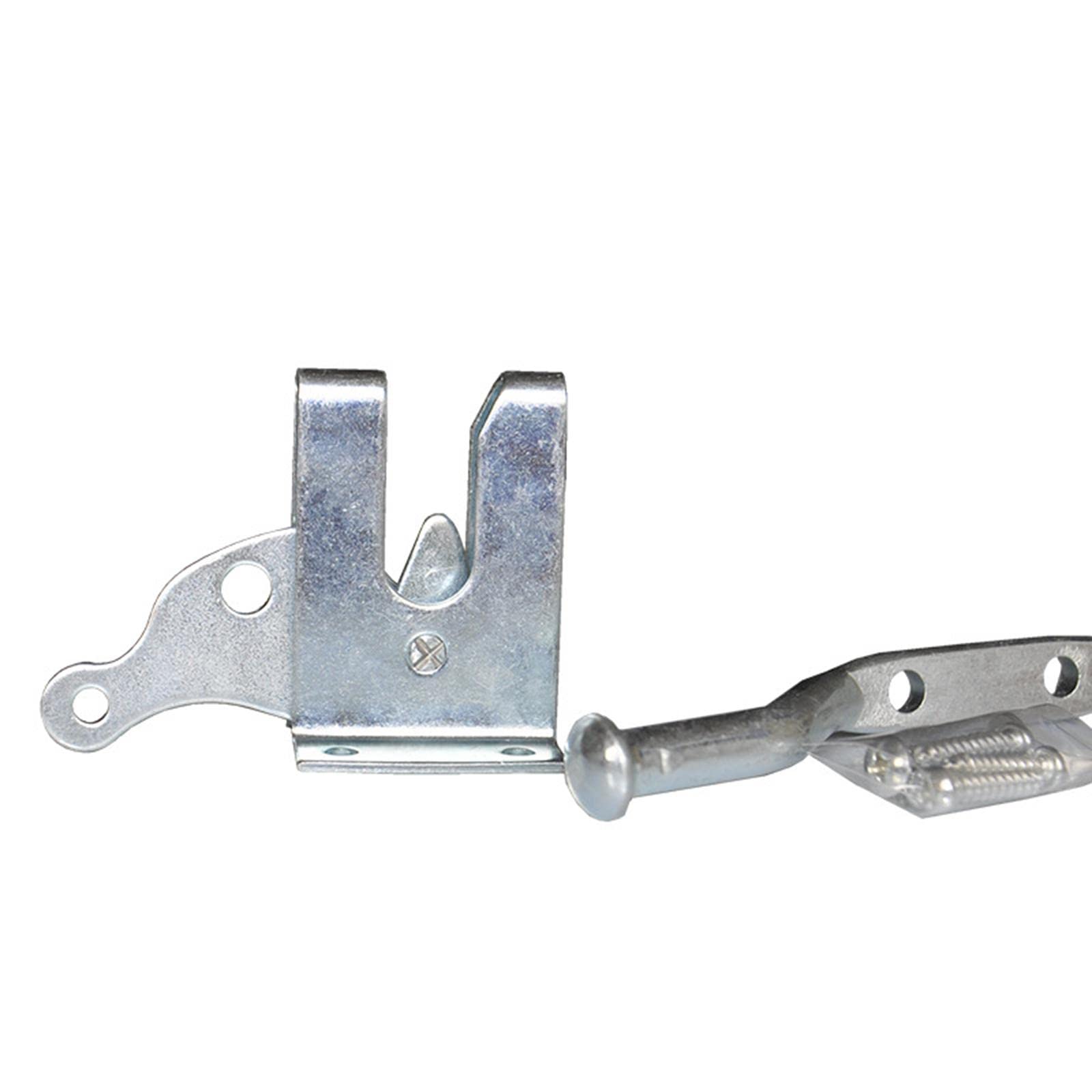 Buy LOSA Iron Self Locking Gate Latch Gravity Safety Garden Door ...