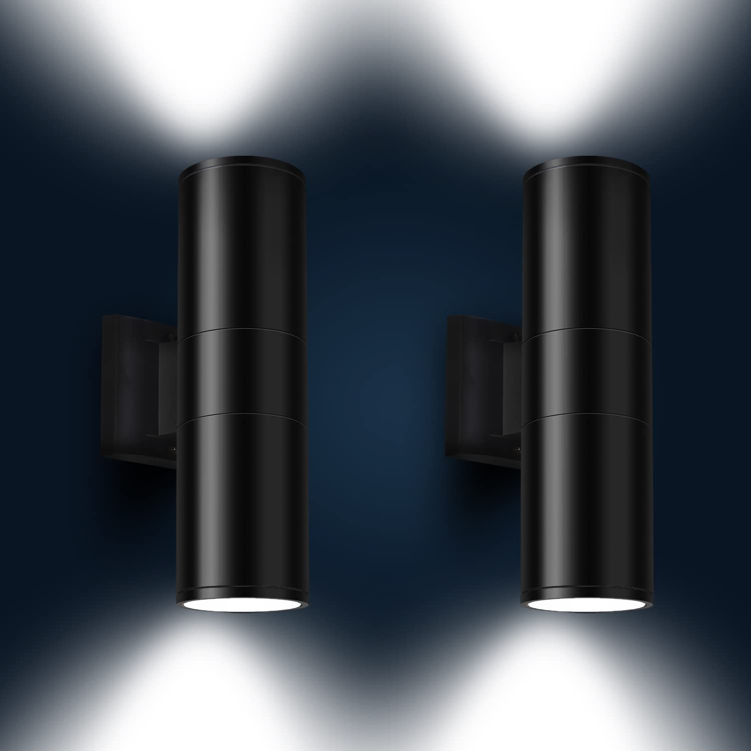 Buy rosykite Outdoor Wall Light,Bling Dusk to Dawn Exterior Lighting ...