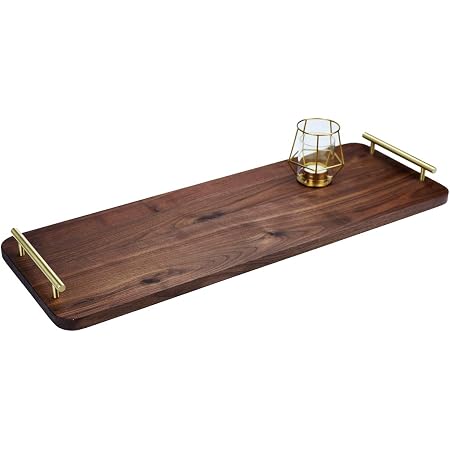 Amazon.com: MAGIGO 28 x 10 Inches Extra Long Rectangle Large Walnut ...
