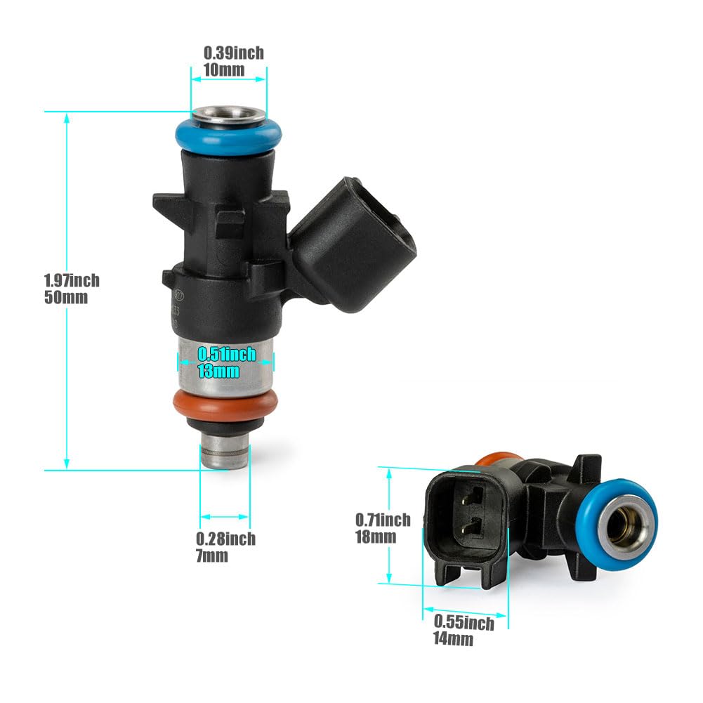 Snapklik.com : 6PCS 0280158233 Fuel Injectors Nozzle For Bosch Chrysler ...