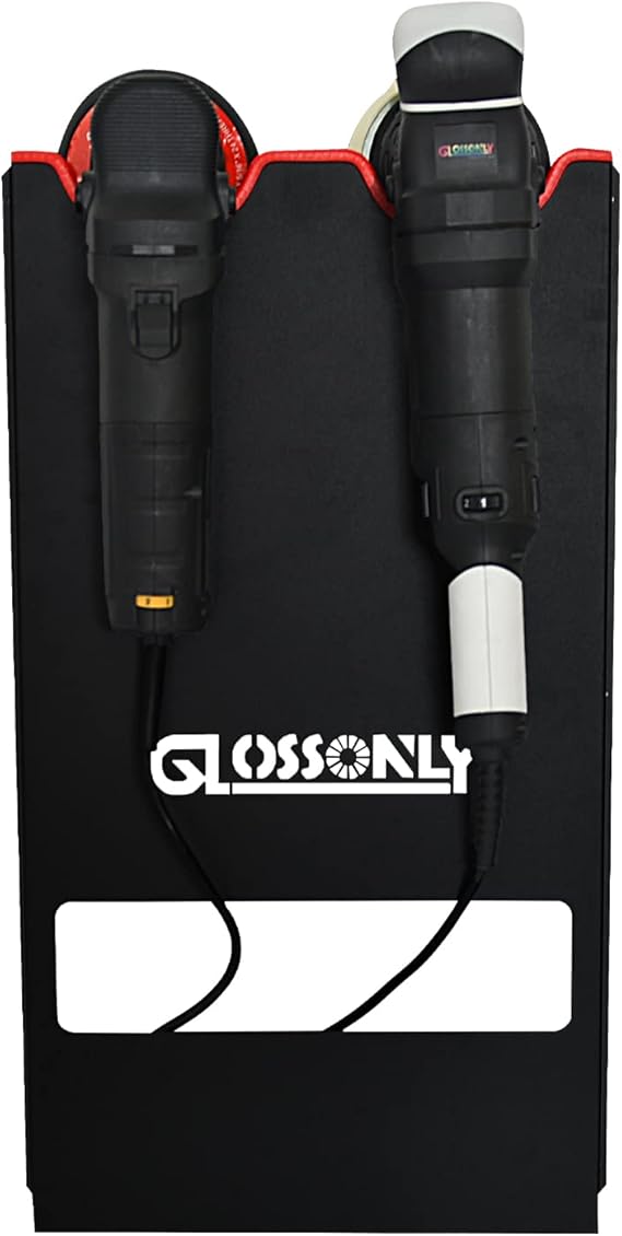 Amazon.com: GLOSSONLY Polisher Holder/Rack, Double Station Polisher ...