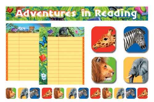 Amazon.com: Adventures in Reading Bulletin Board Set: 9780768230710 ...