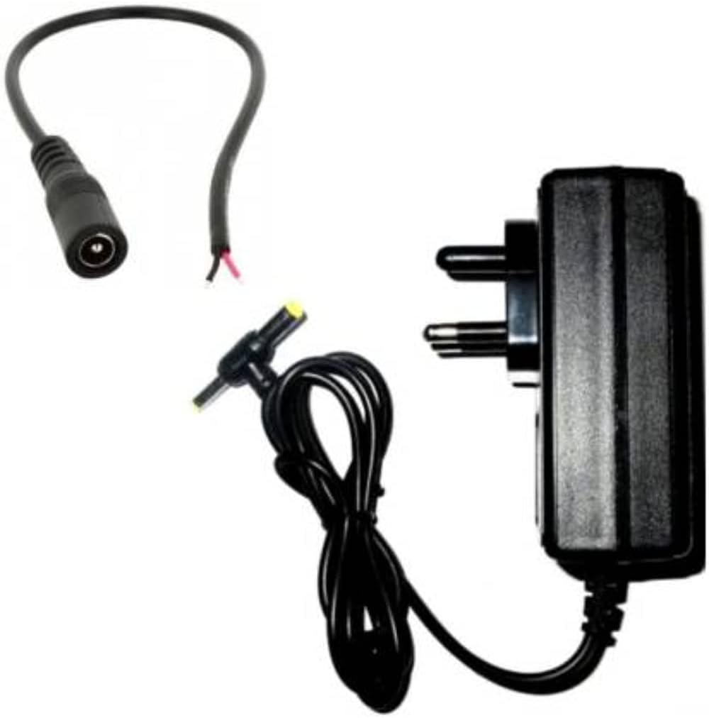 Techsupreme Power Supply Ac Input 100-240V Dc Output 12Volt 2Amps ...