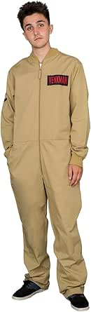 Amazon.com: Seven Times Six Ghostbuster Men's Zip Front Overalls With 4 ...