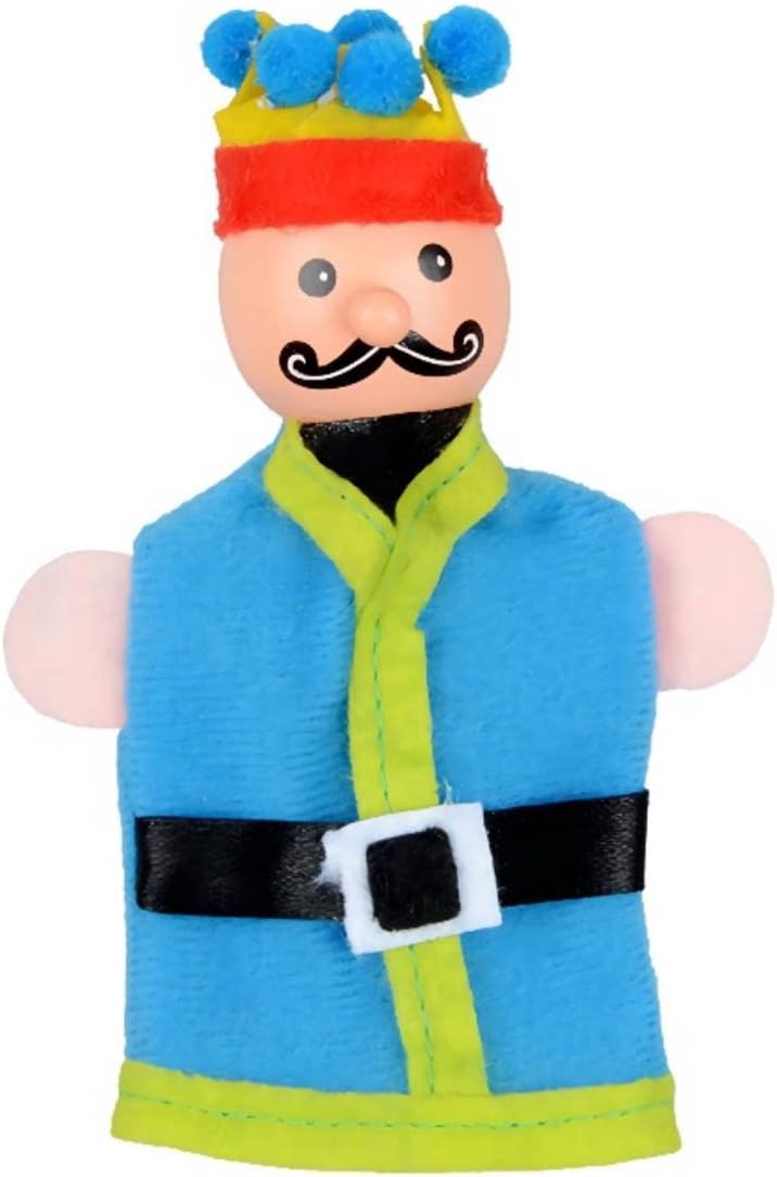 Palace Pals Finger Puppet Toy Set, Princess, Knight (Prince), King ...