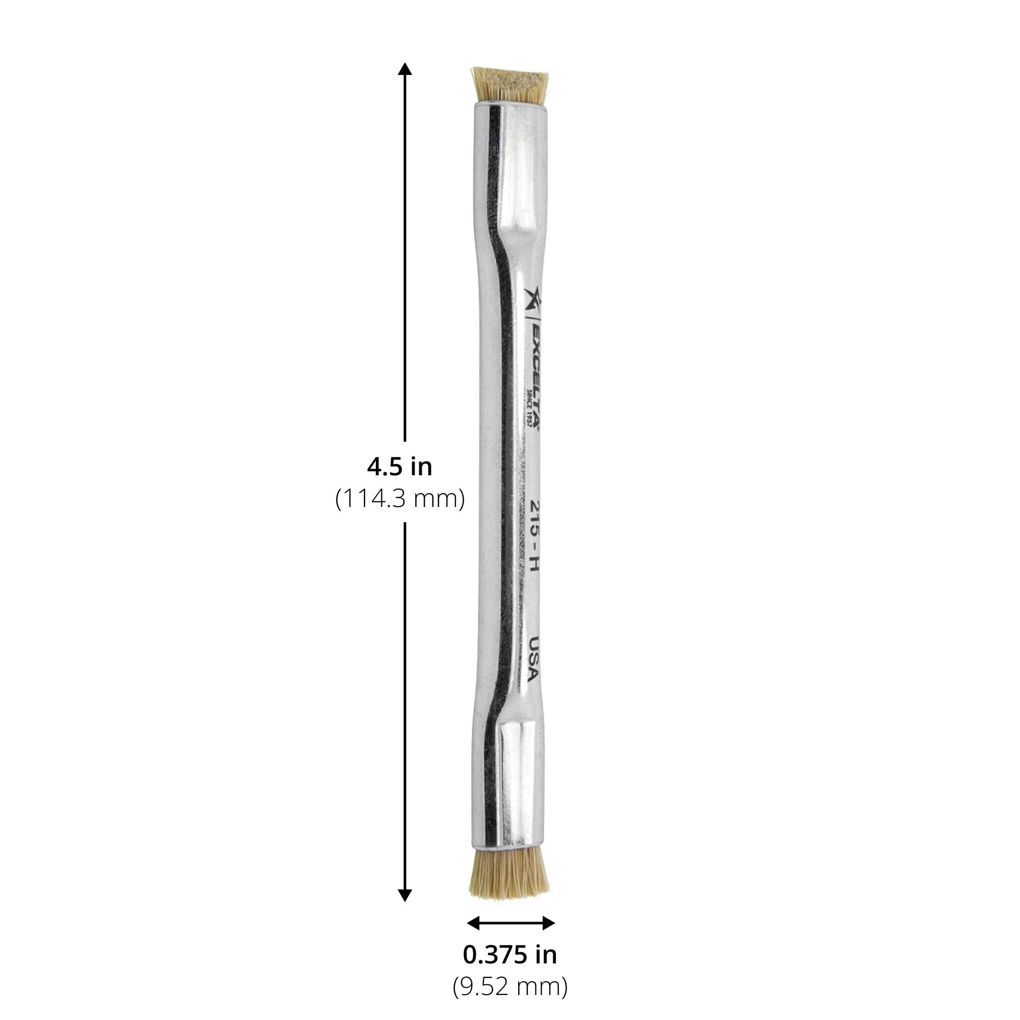 Snapklik.com : Excelta Anti-Static Applicator Brush, .5 Inch Tip Width ...