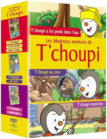 Coffret Tchoupi 3 DVD - n. 3 : Musicien / Au zoo / A les pieds dans l ...