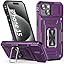 Amazon.com: SEFING Phone Case for iPhone 16 Pro Max Grey | Case, with Kickstand Ring Holder ...
