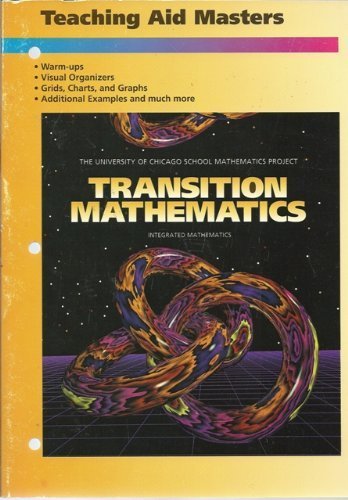 Transition Mathematics Teaching Aid Masters (University of Chicago ...