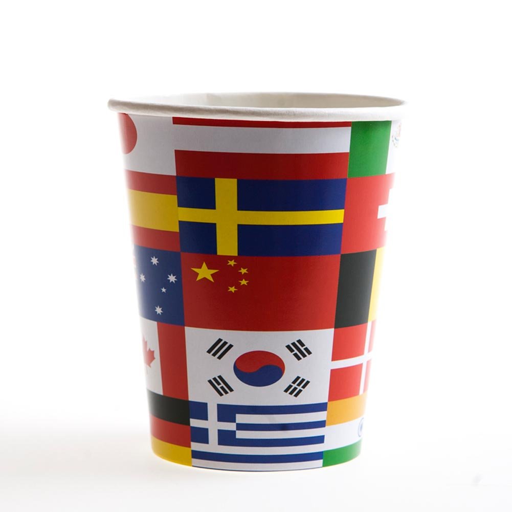 Amazon.com: International Flag Beverage Cups : Home & Kitchen