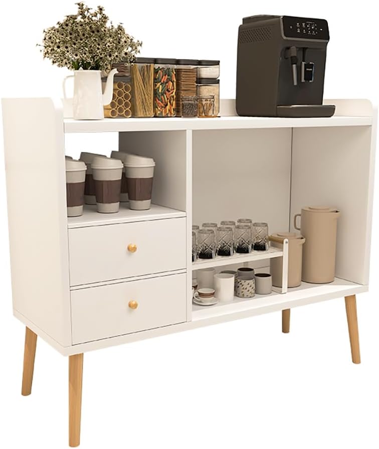 AnneFish Coffee Corner, coffee Cabinet with Storage, Modern Sideboard ...