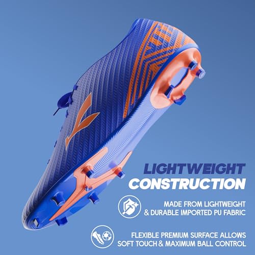 KONEX Sprint Lightweight Football Shoes for Men & Women | Breathable ...