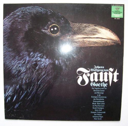 Faust : Johann Wolfgang von Goethe, Paul Hartmann, Gustaf Gründgens ...