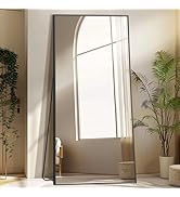 Amazon.com: MELOMOIR 76"x34" Large Mirror Full Length, Arched Full ...