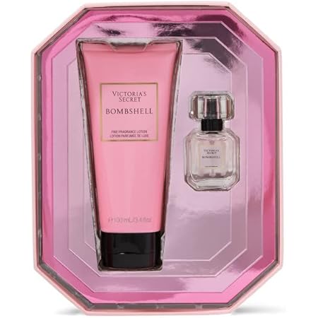 Amazon.com : Victoria's Secret Bombshell 3 Piece Luxe Fragrance Gift ...