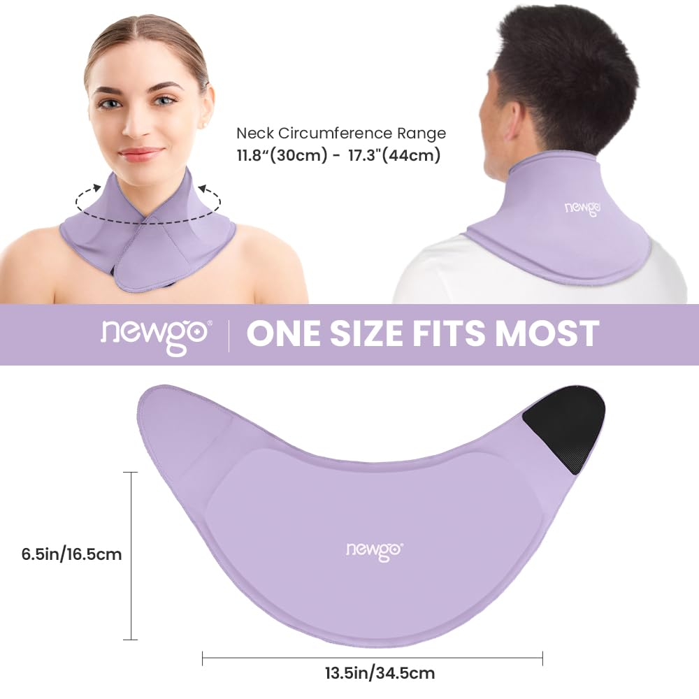 Snapklik.com : NEWGO Neck Ice Pack Wrap Reusable For Pain Relief ...
