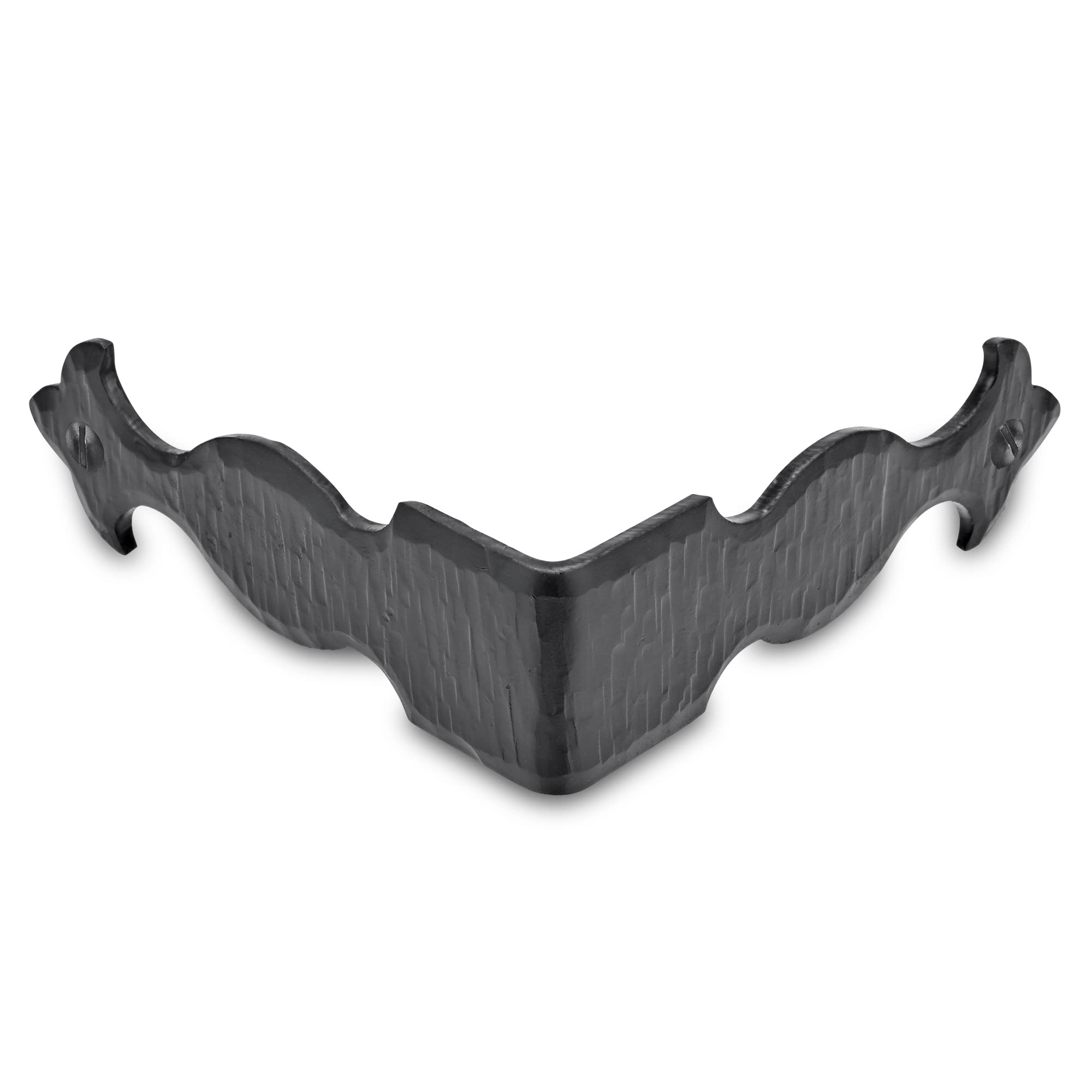 Buy 2 Pack 4 inch Metal Corner Protector - Black - Furniture Corner ...