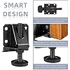 Amazon.com: Adjustable Leg Leveler, 4 Pack Leveling Feet Heavy Duty Leg ...