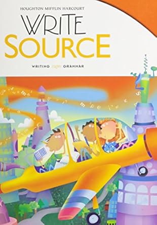 Write Source Student Edition Grade 3: Houghton Mifflin Harcourt ...