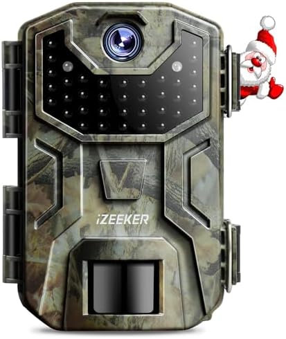 Amazon.com: KJK Trail Camera 36MP 2.7K, Mini Game Camera with Night ...