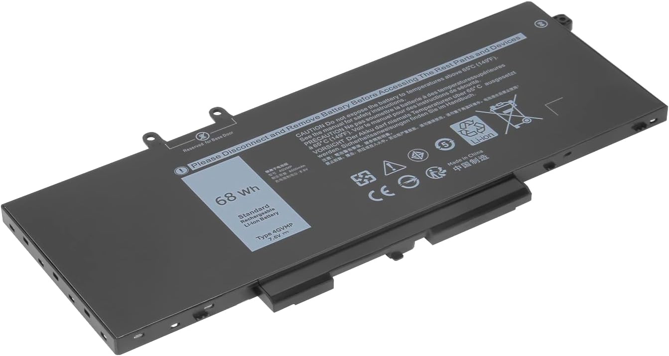 Dell Akku 68Wh 4 Zellen Latitude 5501 5401 5511 5510 5411 5410 ...