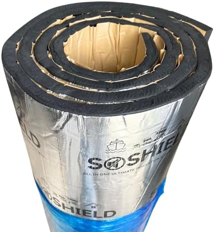 20mm SOSHIELD Marine Engine Compartment All in One Insulation and Sound ...