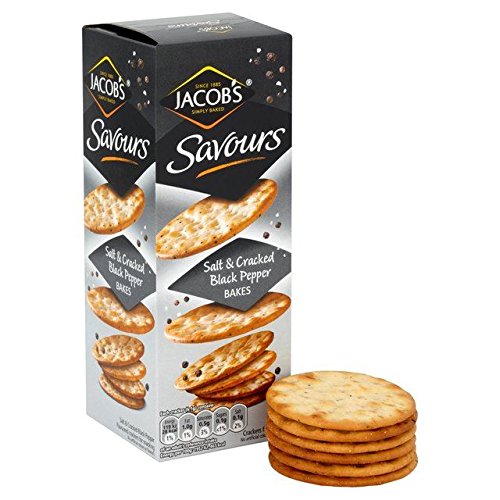 Amazon.com: Jacob's Savours Salt & Pepper Bakes 200g : Home & Kitchen